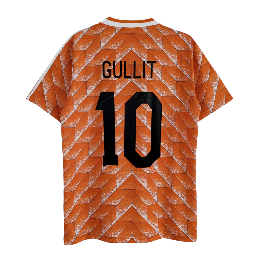 RETRO HOLLAND 'GULLIT 10' LEGENDS HOME SHIRT 1988